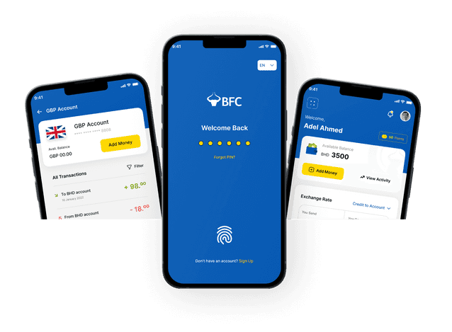 BFC Payments App Case Study | UX/UI Design | Fintech