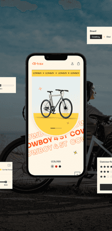Trax Mobile App Case Study | UX/UI Design | eCommerce