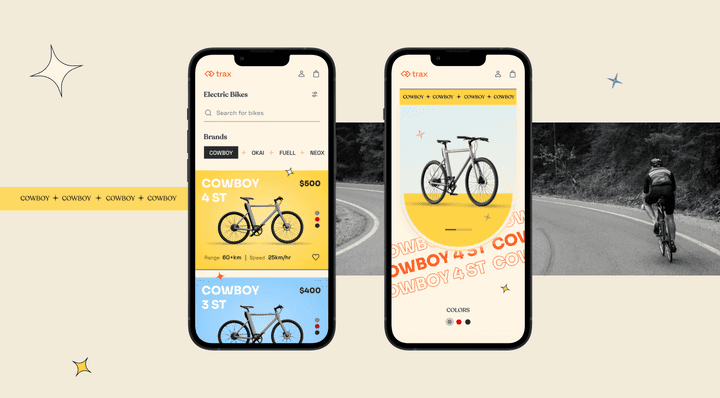 Trax Mobile App Case Study | UX/UI Design | eCommerce