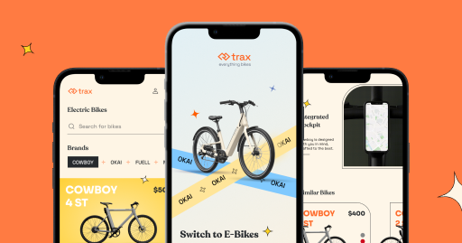 Trax Mobile App Case Study | UX/UI Design | eCommerce